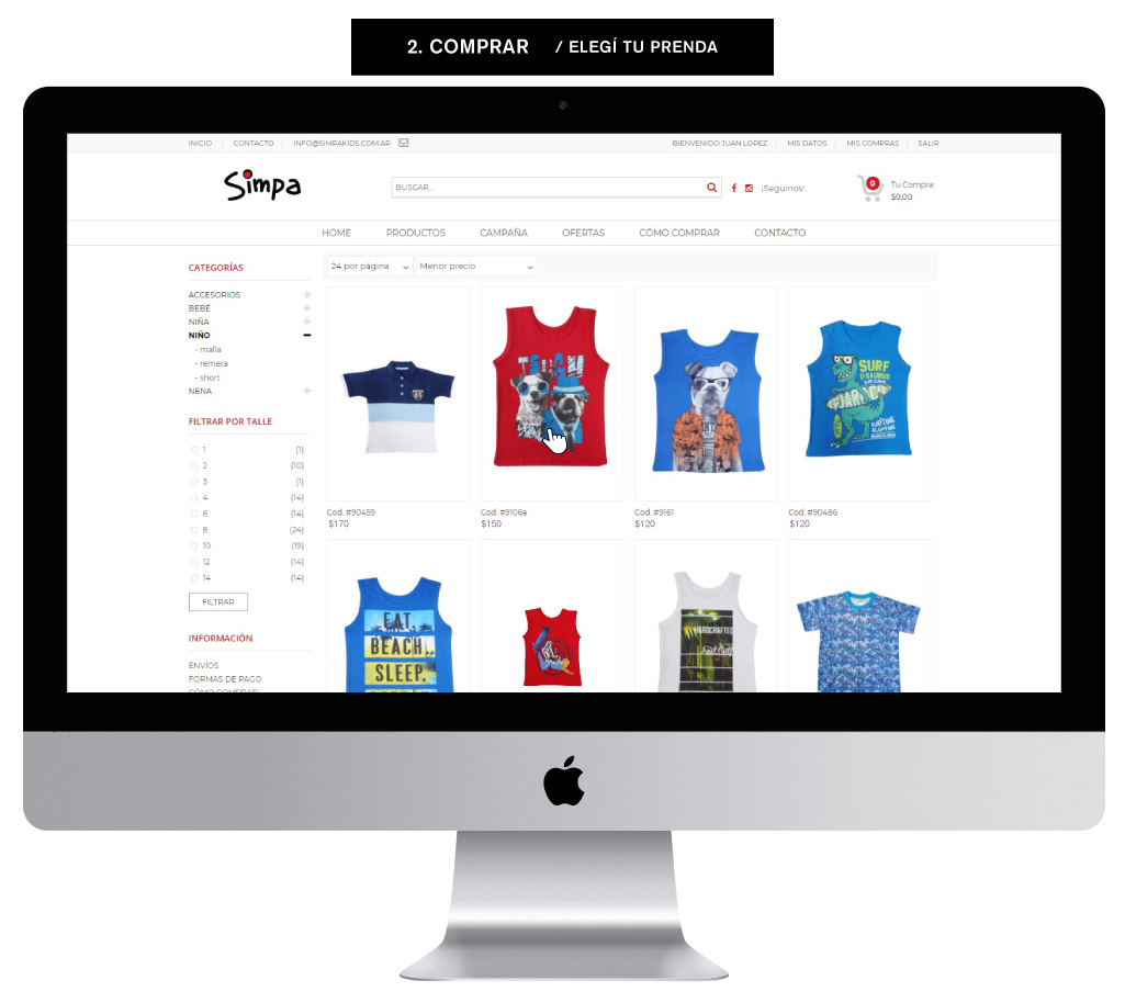 Simpa Kids - Cómo Comprar